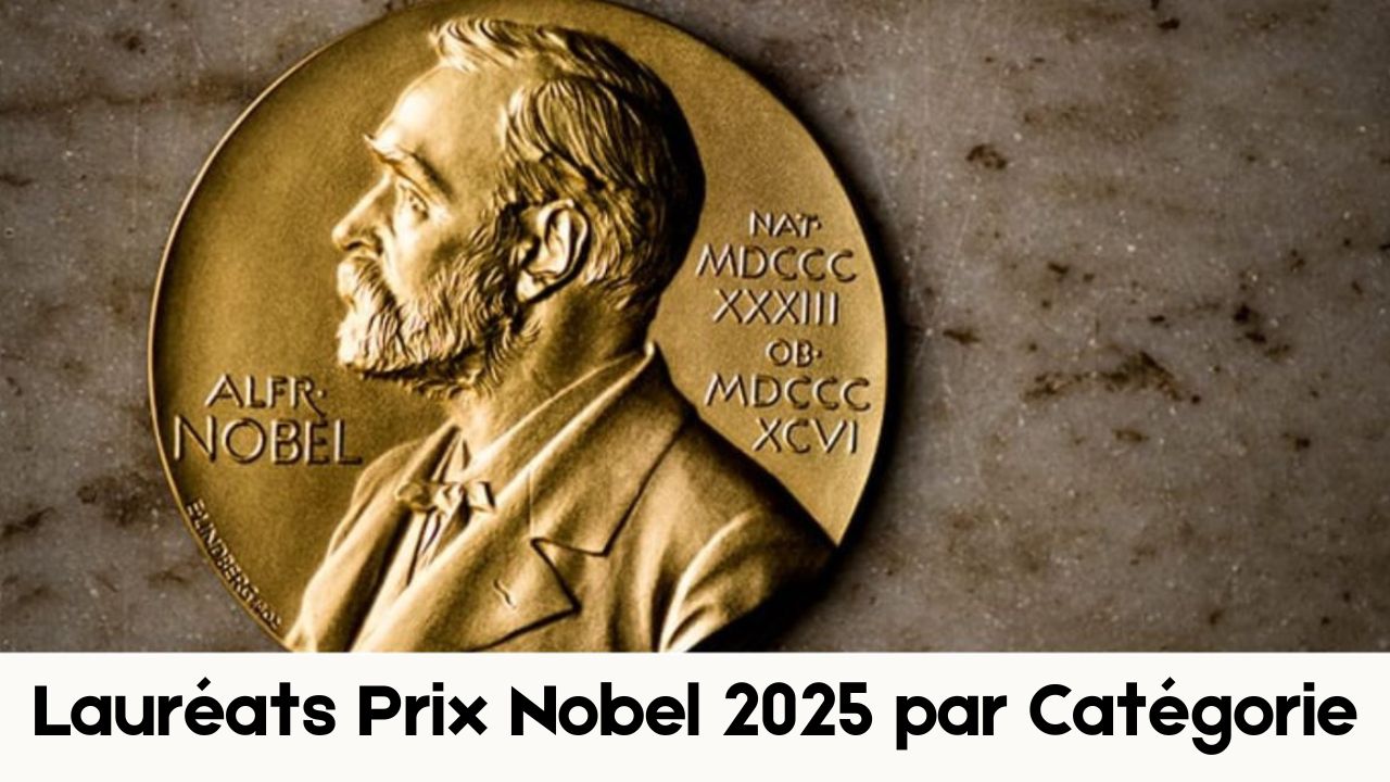 Lauréats Prix Nobel 2025 par Catégorie | Mise à Jour