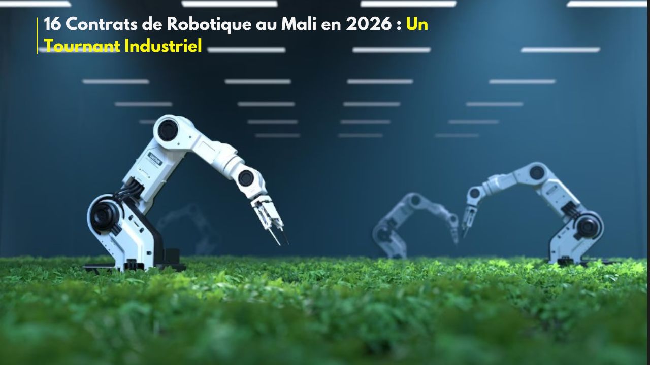 16 Contrats de Robotique au Mali en 2026 : Un Tournant Industriel